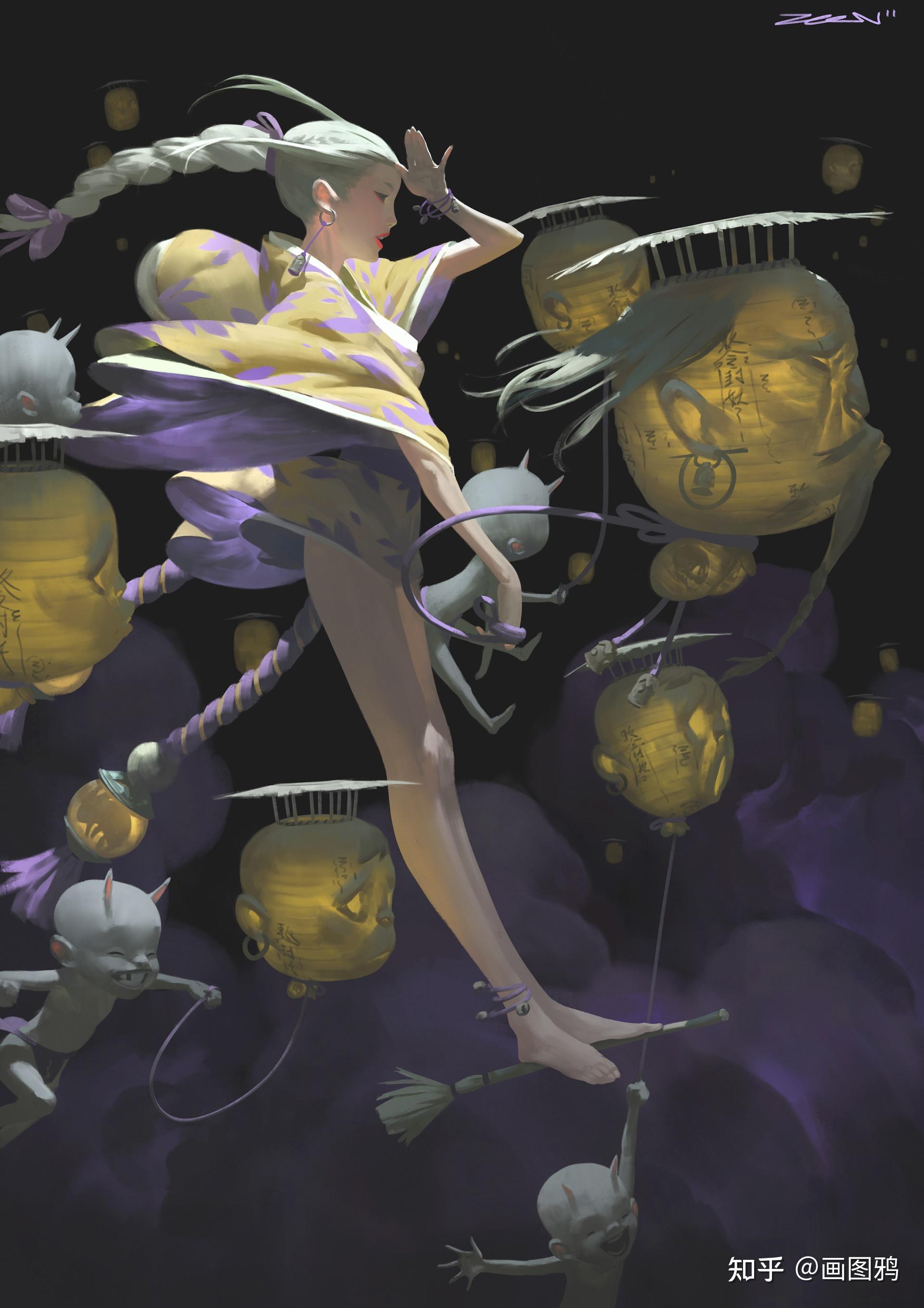 “鬼神界的弄潮er”—宝藏画师：ZeenChin - 知乎