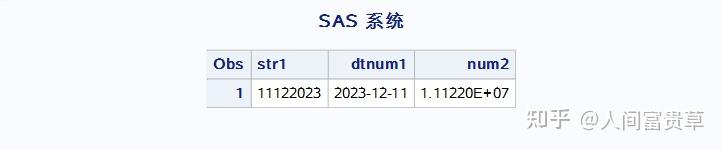 SAS基础二 数据类型、输入格式与输出格式化 - 知乎