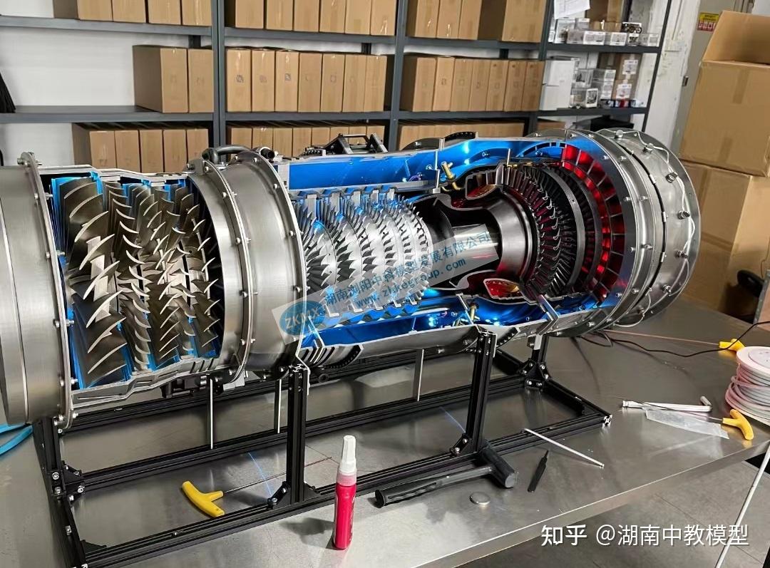 航空发动机模型结构原理演示 - 知乎