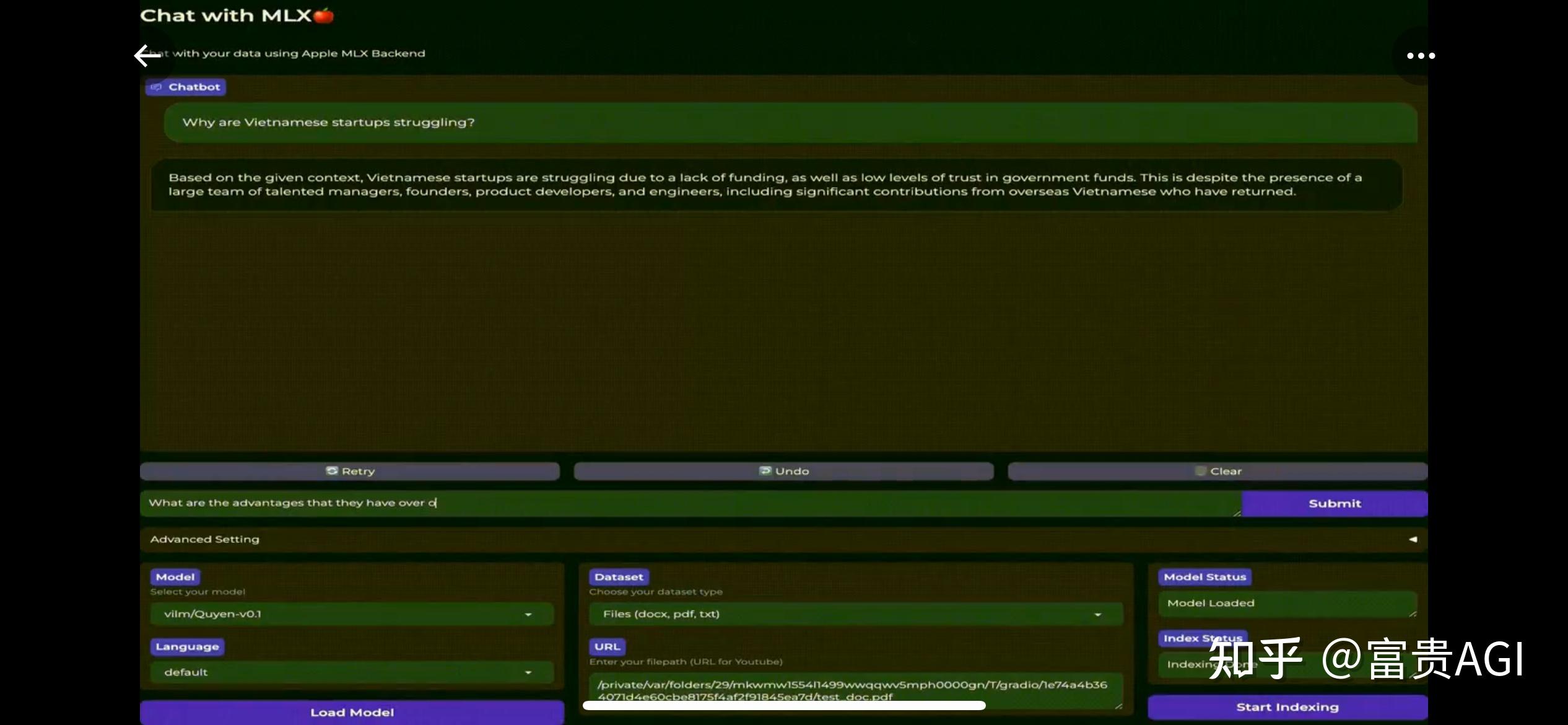【Mac平台上的革命性聊天应用】Chat-With-MLX：如何借助苹果MLX框架无缝对接各类HuggingFace模型，实现跨文档、视频的多语言检索增强聊天体验？ - 知乎