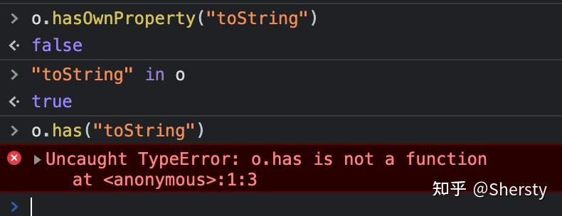 JavaScript has & hasOwnProperty - 知乎
