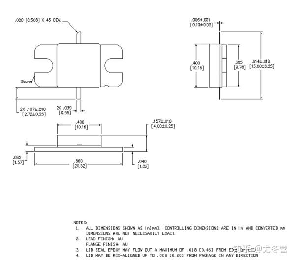 MAPC-S1504 是一款高功率 GaN 碳化硅 HEMT D 模式放大器 - 知乎