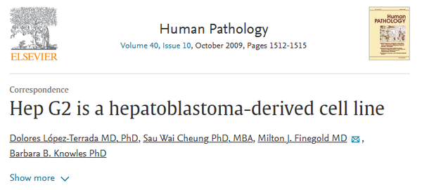 HepG2、SK-Hep-1:苏州鉴达细胞鉴定(Cell Line Authentication)预警系列14 - 知乎