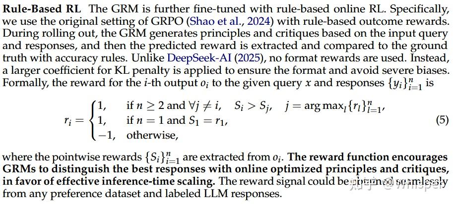 DeepSeek通用任务GenRM新作：Inference-Time Scaling for Generalist Reward Modeling - 知乎