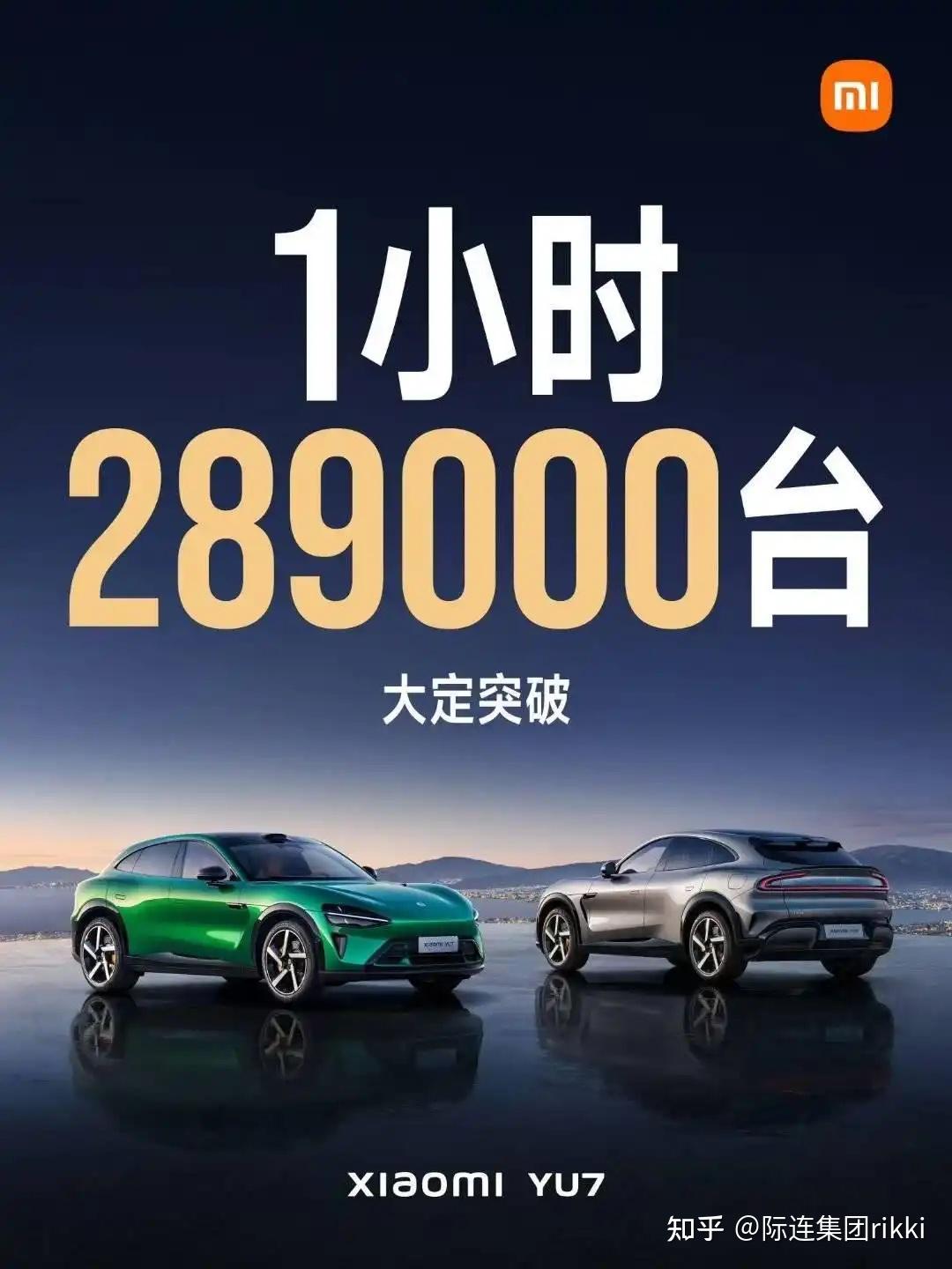 小米YU7三分钟卖爆20万辆，供应链集体奔赴墨西哥！ - 知乎