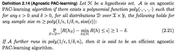 【Mohri-机器学习基础】第2章: PAC学习框架 - 知乎