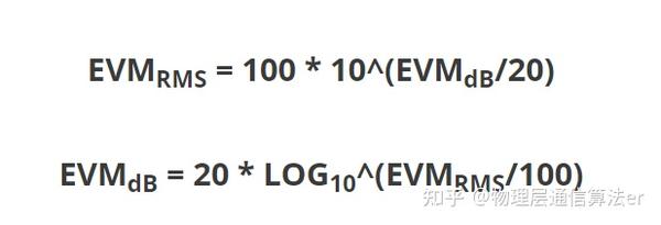 EVM 和 SNR 之间的相互转换 - 知乎