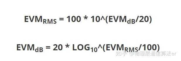 EVM 和 SNR 之间的相互转换 - 知乎