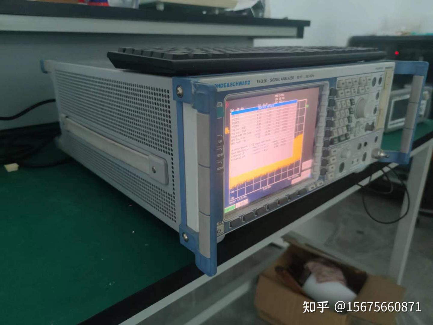 R&S罗德与施瓦茨FSQ26频谱分析仪26.5Ghz - 知乎