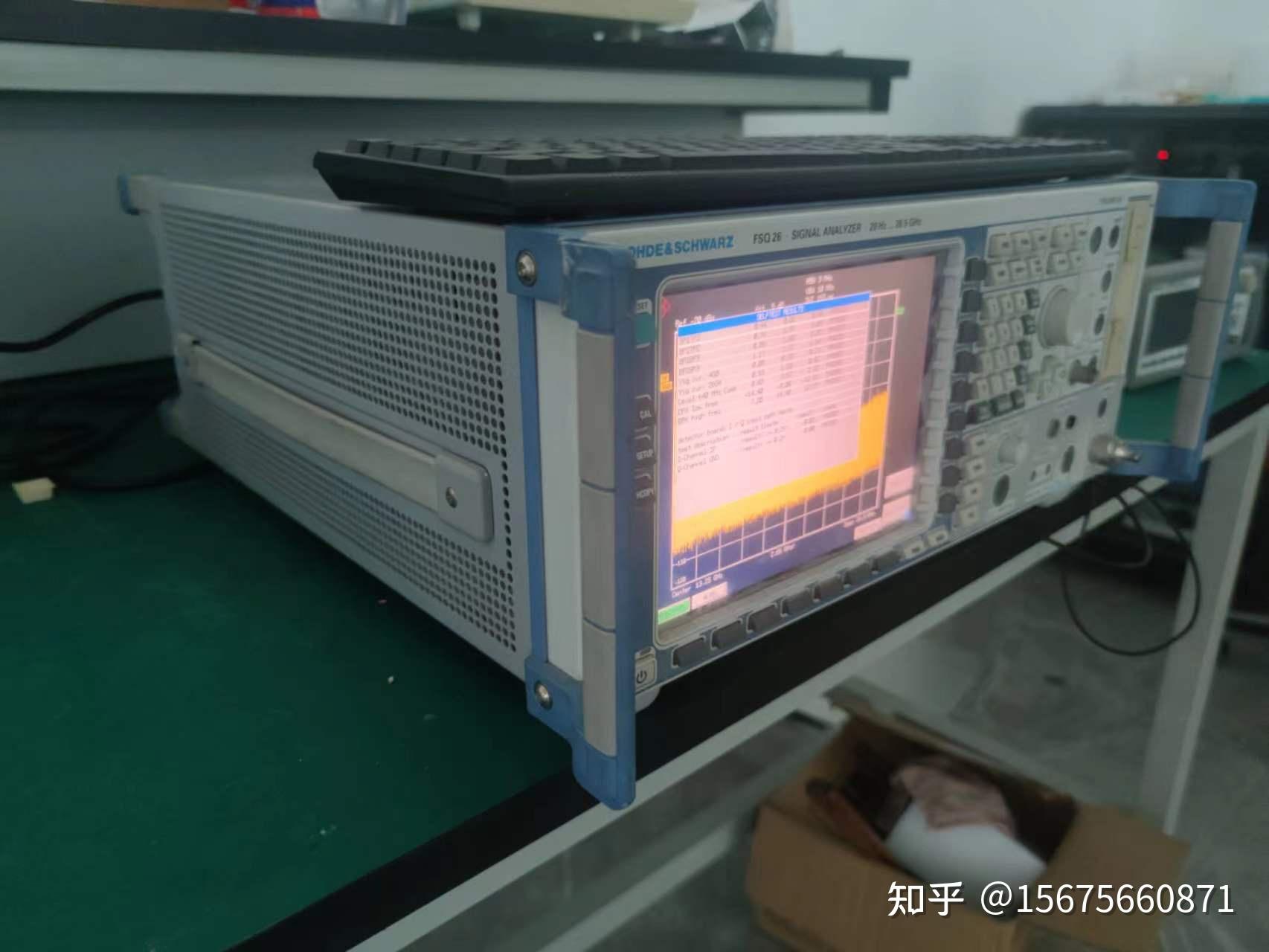 R&S罗德与施瓦茨FSQ26频谱分析仪26.5Ghz - 知乎