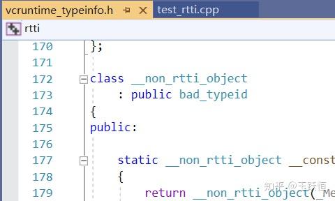 关闭RTTI后dynamic_cast和typeid报异常 - 知乎