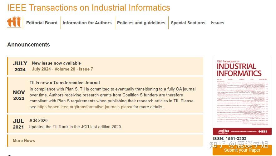 6本SCI“顶刊”合集，IEEE系列，中科院1区，影响因子高达11.7，有稿就收，一投就中！ - 知乎