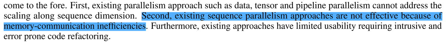 [张量/序列并行]📚图解 DeepSpeed-Ulysses & Megatron-LM TP/SP - 知乎