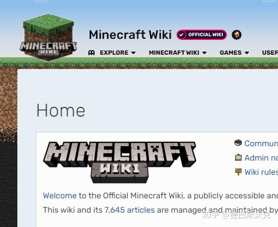 Minecraft Wiki启用新版Logo(我的世界中文站转载) - 知乎