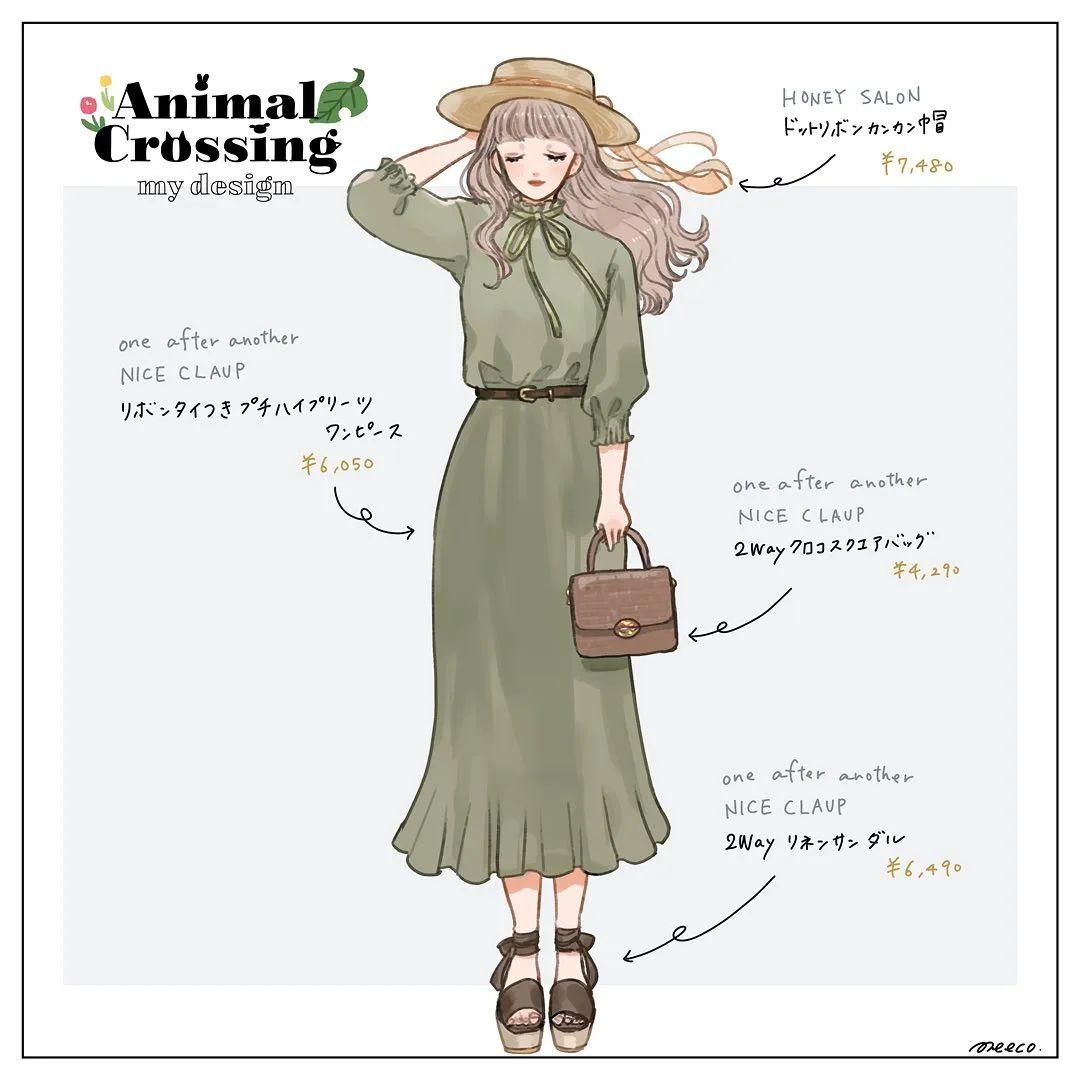 插画 | 服装穿搭术，来自国外插画师Vanya Liang的作品 - 知乎