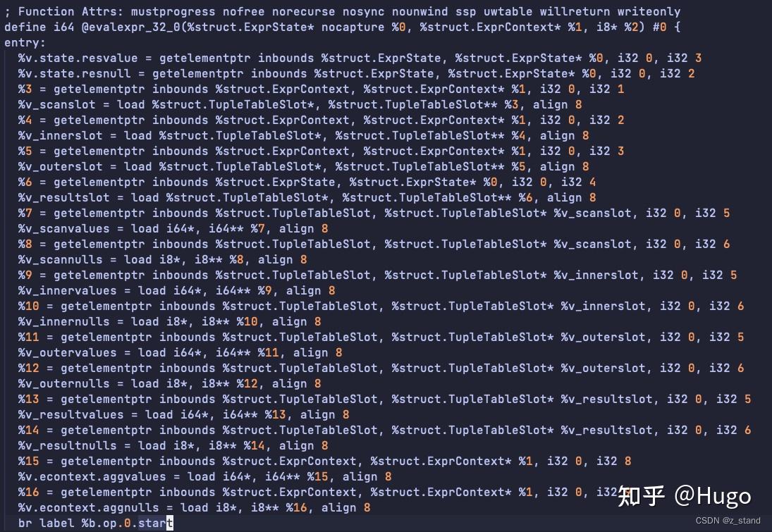 PostgreSQL JIT(Just-In-Time Compilation）With LLVM 的实现原理 - 知乎