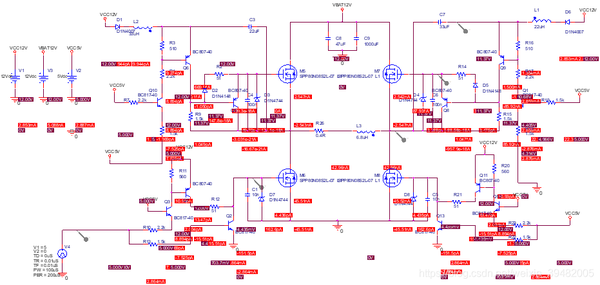 Cadence16.6 PSpice仿真步骤---以分立器件搭建的H桥电路仿真为例 - 知乎