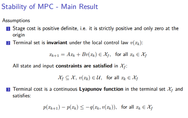 MPC稳定性问题 - 知乎