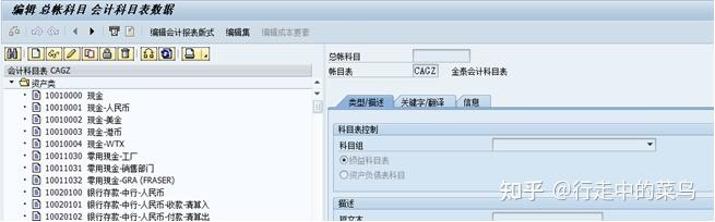 SAP_FI_1.1会计科目表 - 知乎