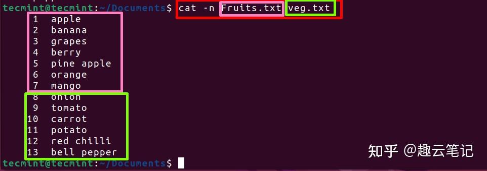 如何在Linux系统中使用Cat命令 [22个典型示例] - 知乎