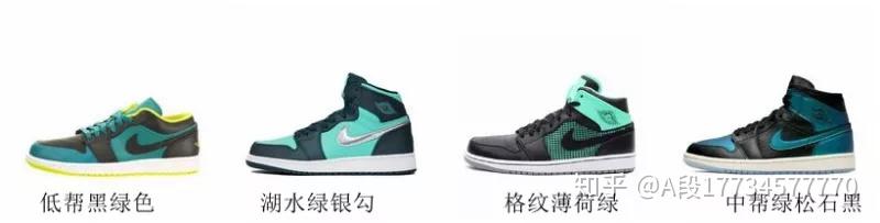 AJ 1全系配色大盘点（全网最全） - 知乎