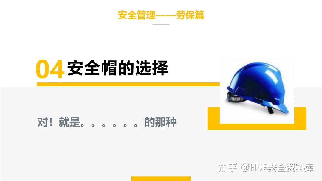 Ppt 【课件】安全帽使用管理基本知识35页 知乎