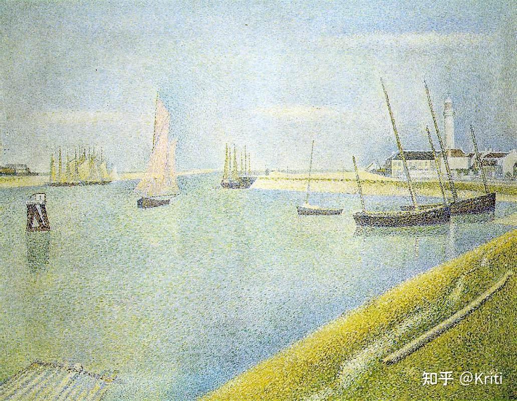 腕 | 法国后印象派画家乔治·修拉（Georges Seurat，1859~1891） - 知乎