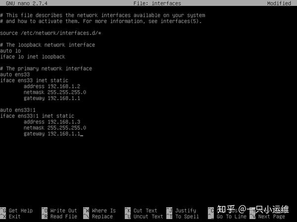 Debian 双网卡配置 - 知乎
