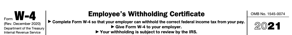 2021 美国IRS W-4 Tax Form填报经验分享 - 知乎