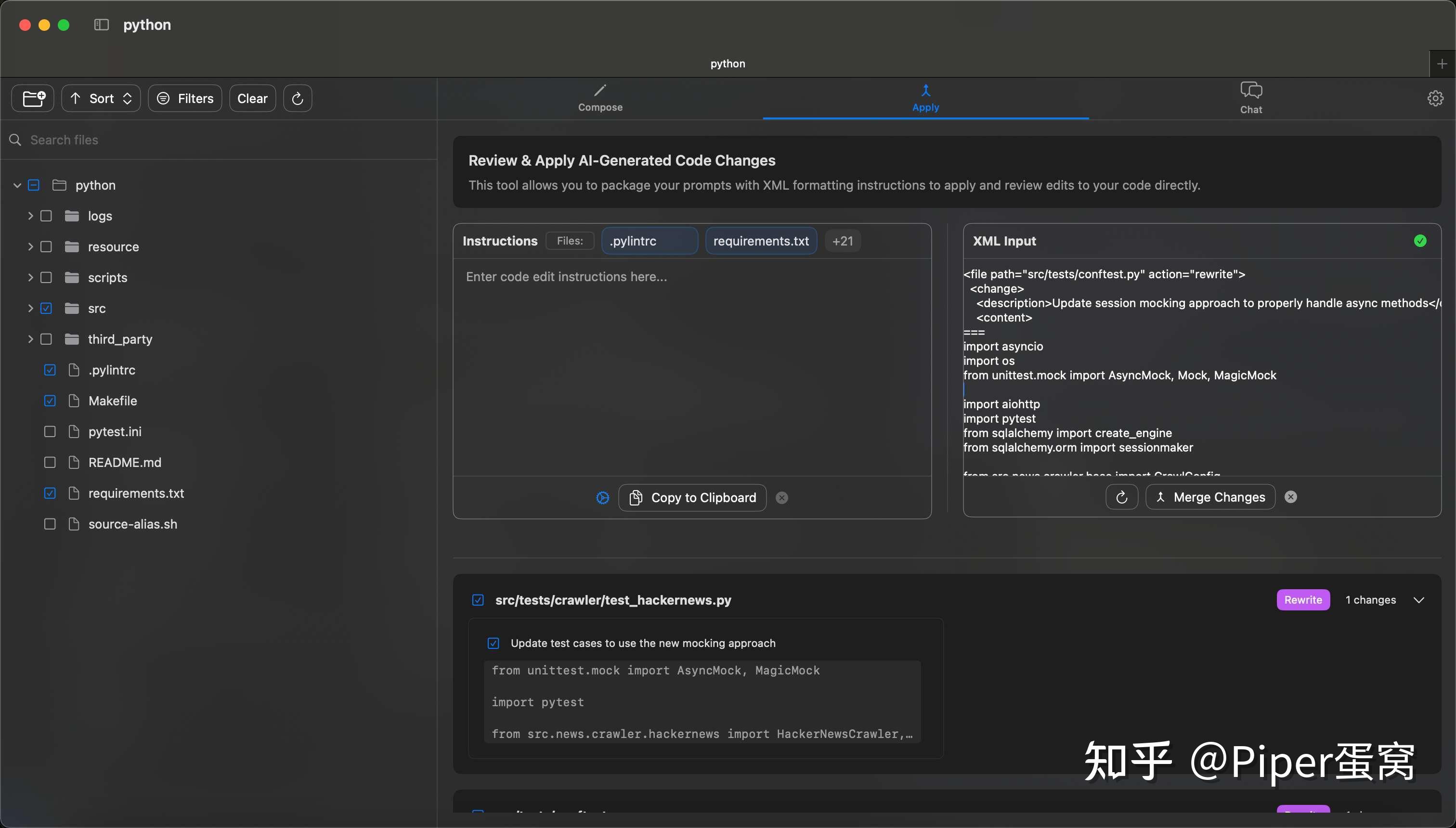 个人评测 | Cursor 免费平替：Roo Cline + DeepSeek-v3/Gemini-2.0 + RepoPrompt AI 辅助编程 - 知乎