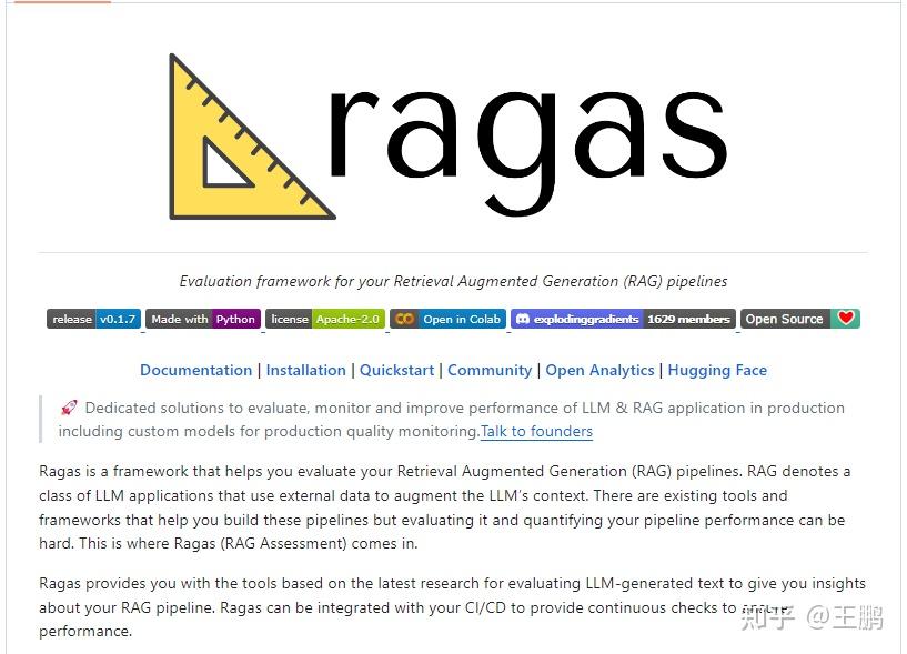 搜索增强生成RAG如何进行评估——Ragas效果评估框架实战 - 知乎