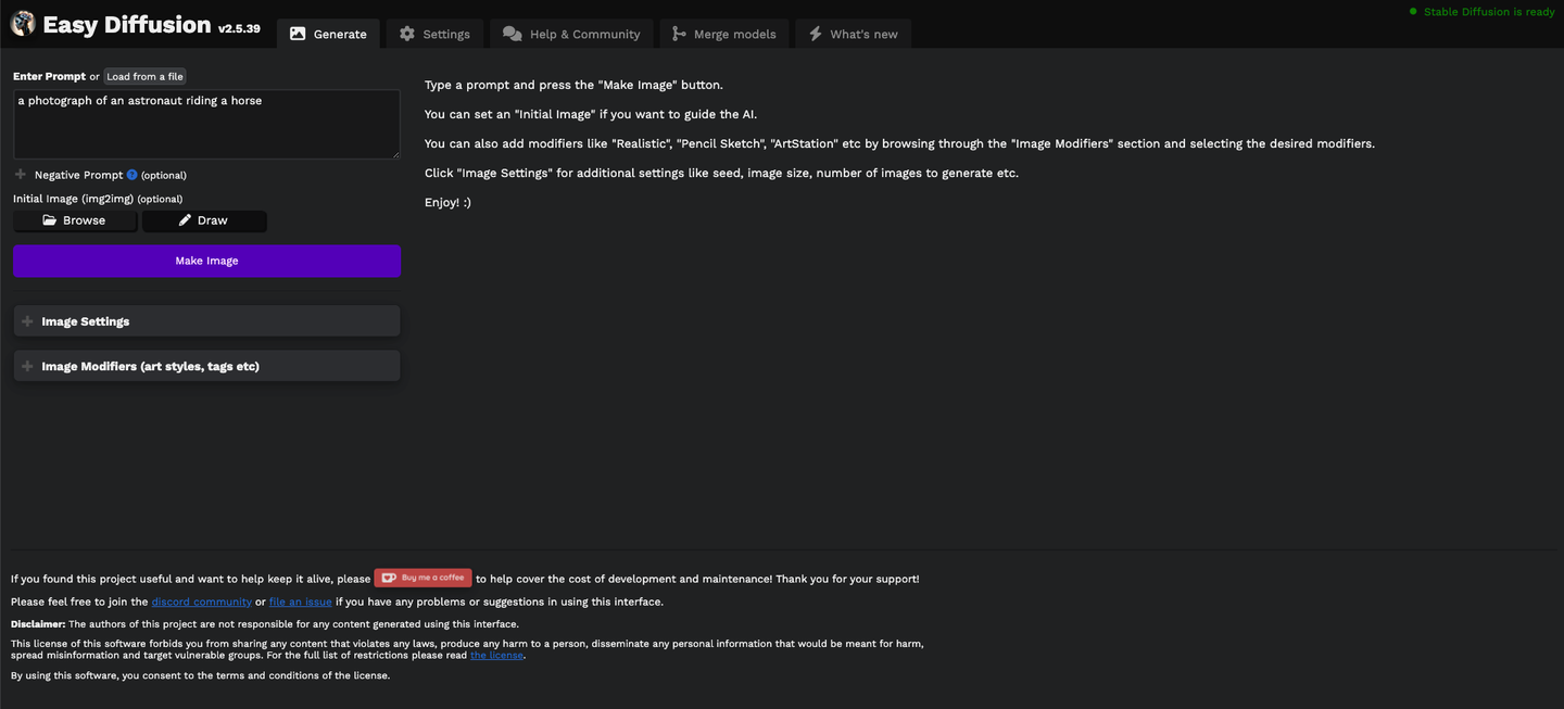 如何安装EasyDiffusion - 知乎
