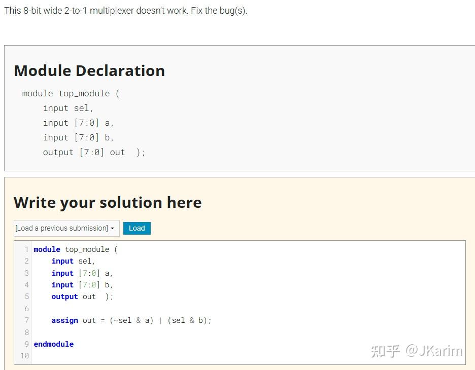 HDLBits题解及答案记录（159~173） - 知乎