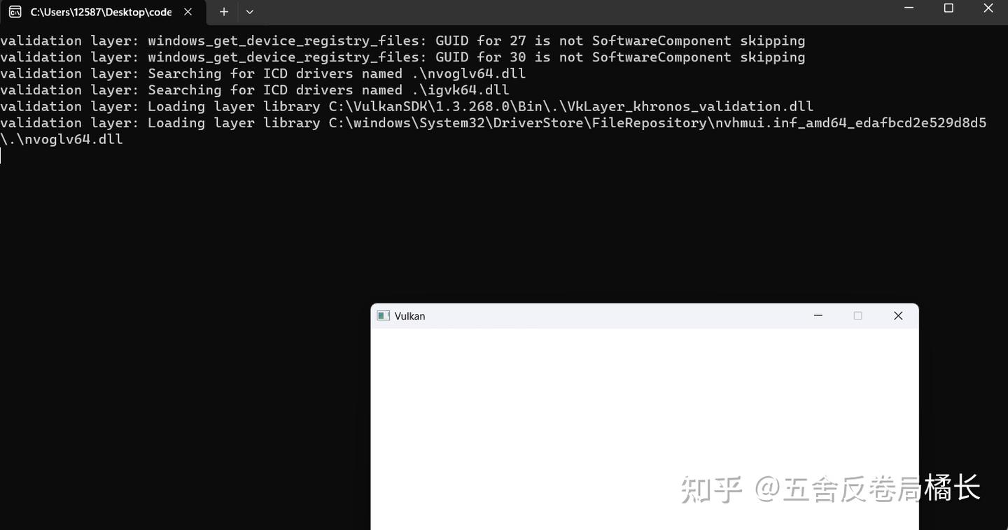Vulkan(1) - Triangle Setup - 知乎