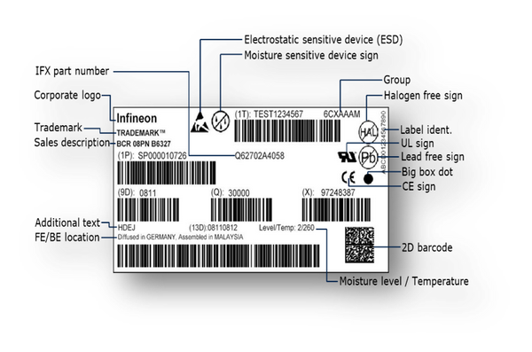 如何读取英飞凌模块和单管的包装标签和器件丝印 - 知乎