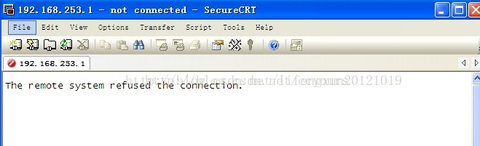The remote system refused the connection问题解决——secureCRT - 知乎