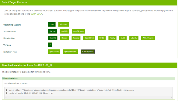 Centos7.9 物理机 安装 NVIDIA 驱动 及CUDA - 知乎