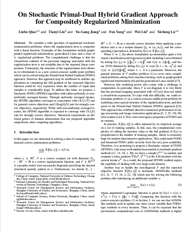On Stochastic Primal-Dual Hybrid Gradient …… - 知乎