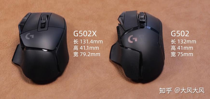 罗技新推出的鼠标 G502 X 与 G502 有什么区别？ - 知乎