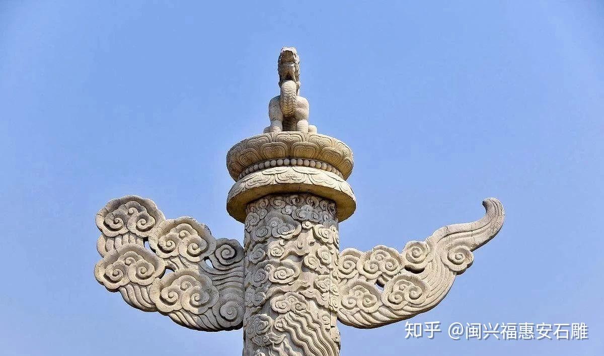 石雕华表 天安门楼前石柱子到底有什么作用 知乎