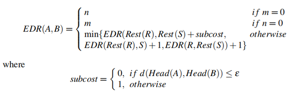 轨迹相似性度量 - 知乎