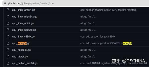 Go 1.19 开始原生支持 LoongArch 架构 - 知乎