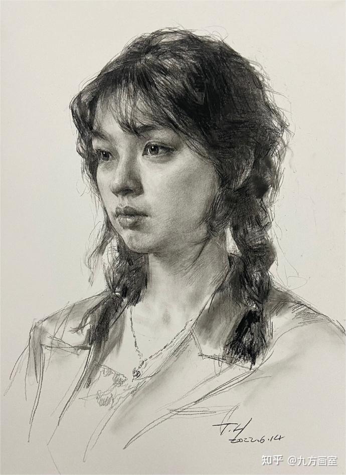 九方艺考 人脸素描要点 知乎