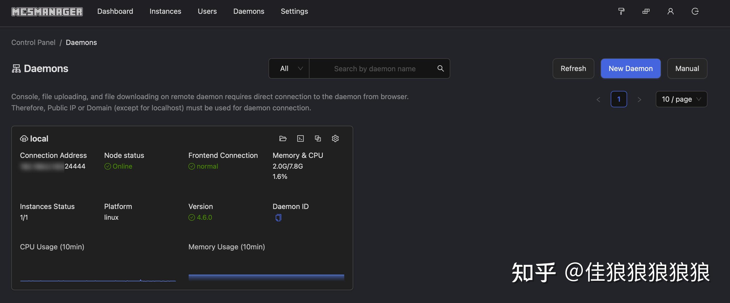 使用Mac mini，OrbStack与MCSManager开设家庭用Minecraft服务器 - 知乎