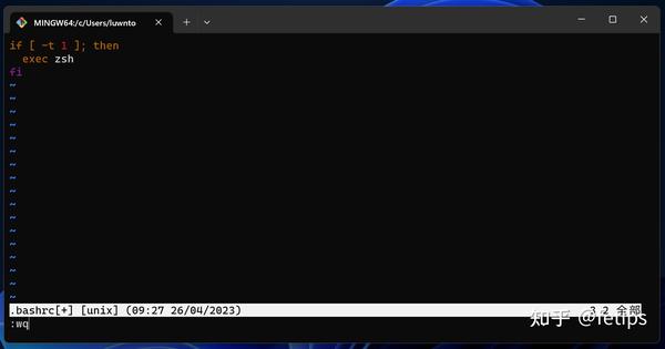 Windows安装zsh终端 知乎