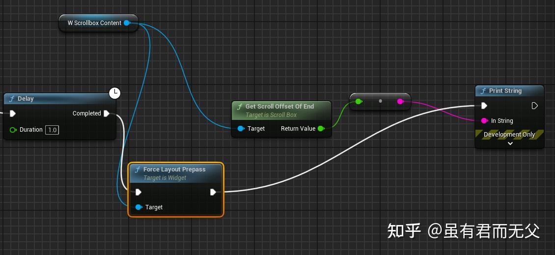UE Scrollbox 滑动条 获取GetScrollOffsetOfEnd一直是0 - 知乎