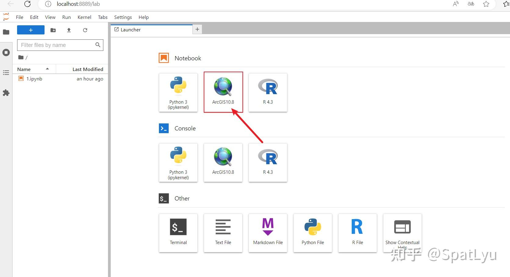 Jupyter使用ArcGIS Desktop 10.8的ArcPy - 知乎