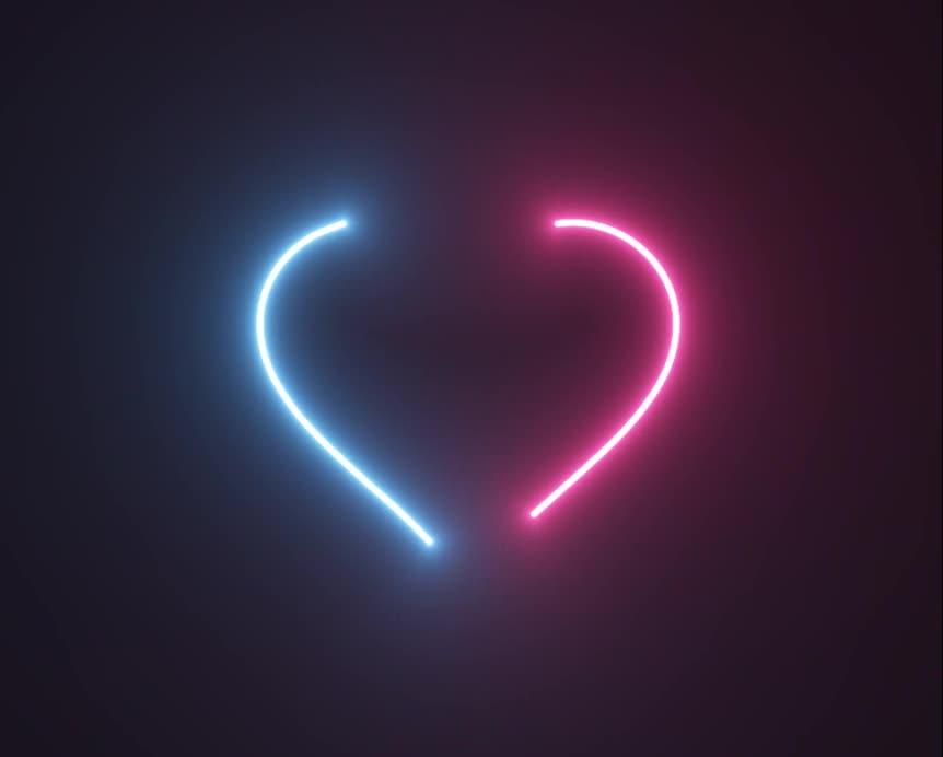 JavaScript实现动态霓虹灯爱心 - 知乎