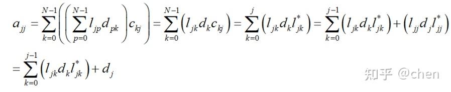 Cholesky分解推导及理解 - 知乎