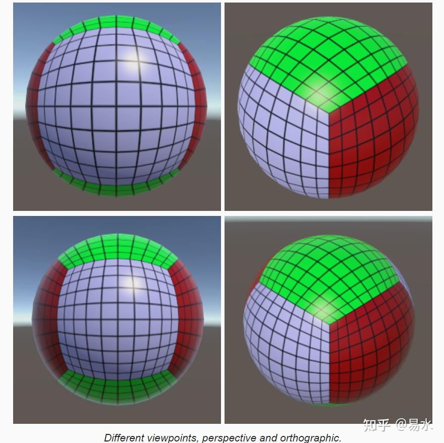 Mesh网格基础-3,Cube Sphere - 知乎